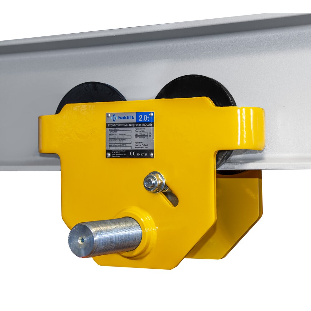 IPE and T beam Push Trolley SIVA H | Haklift